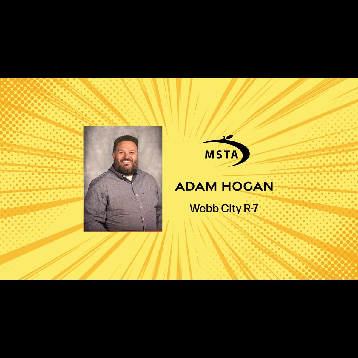 Adam Hogan MSTA Unsung Heroes 2025