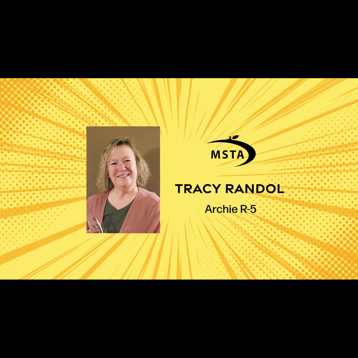 Tracy Randol MSTA Unsung Heroes 2025